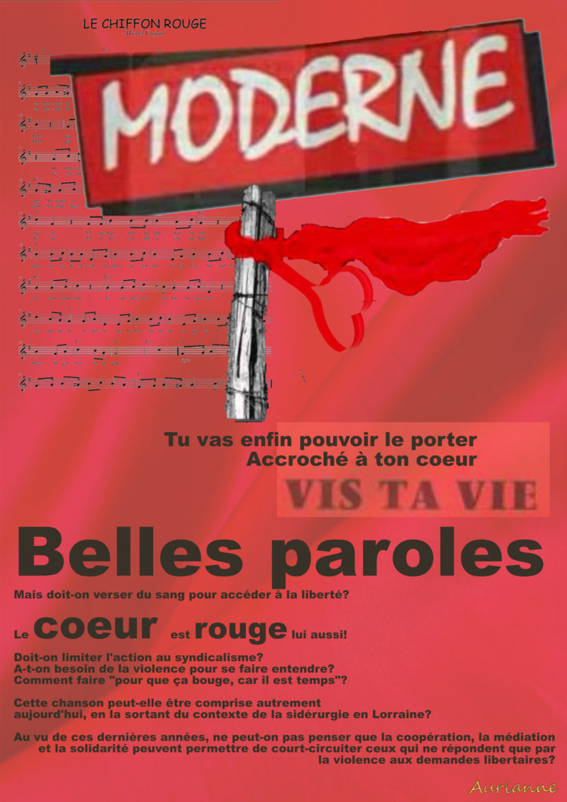 Le chiffon rouge moderne – Aurianne Or