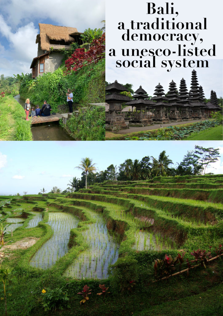 Bali, a Traditional Democracy, a UNESCO-listed Social System – Aurianne Or