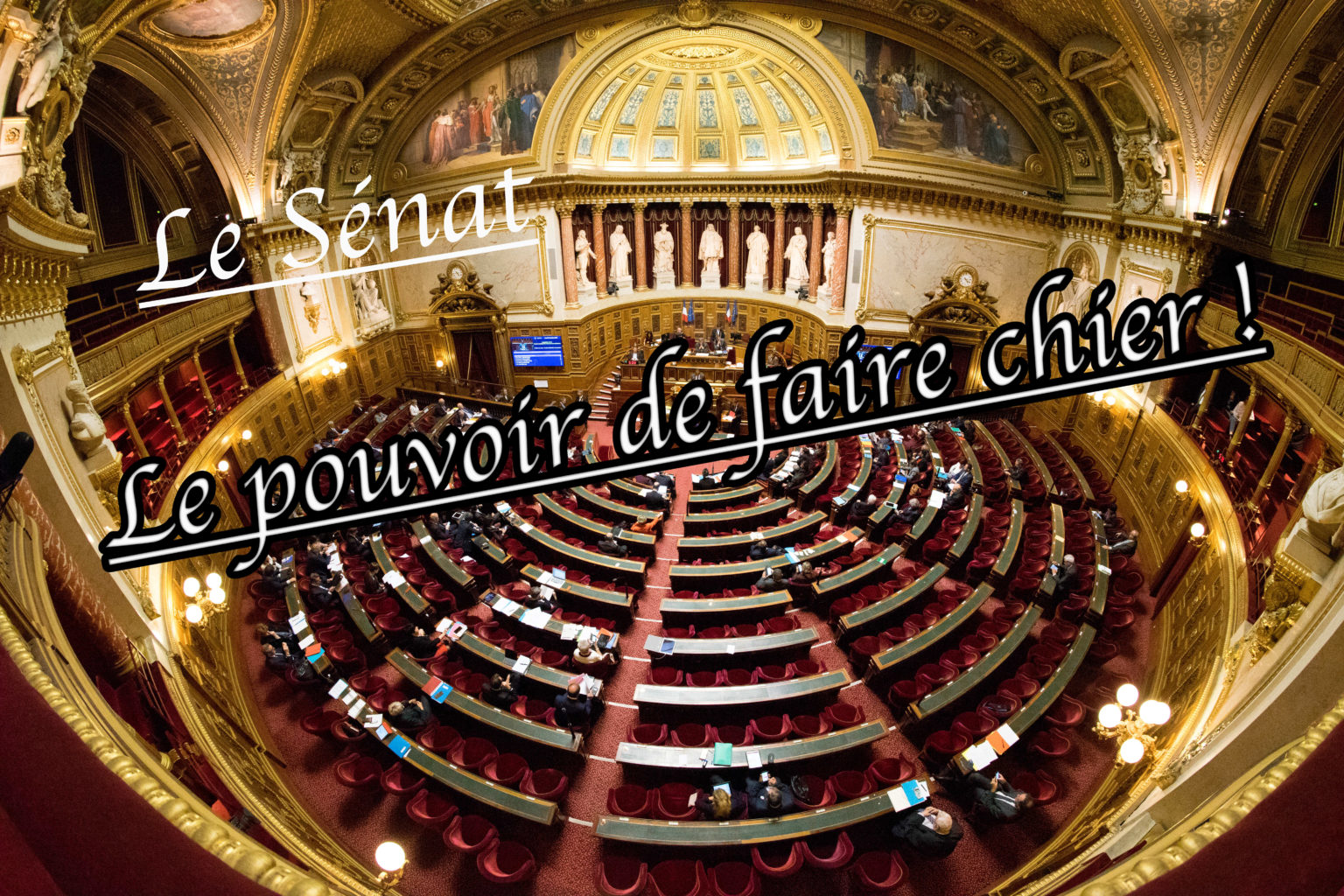 Le Sénat, le pouvoir de faire chier – Aurianne Or